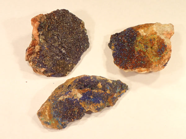Azurite - Blue Coated Rocks [Minerals Crystals & Gemstones - Natural ...