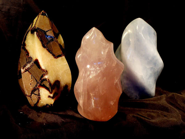 Septarian/Rose/Calcite Flame [Minerals Crystals & Gemstones - Polished ...